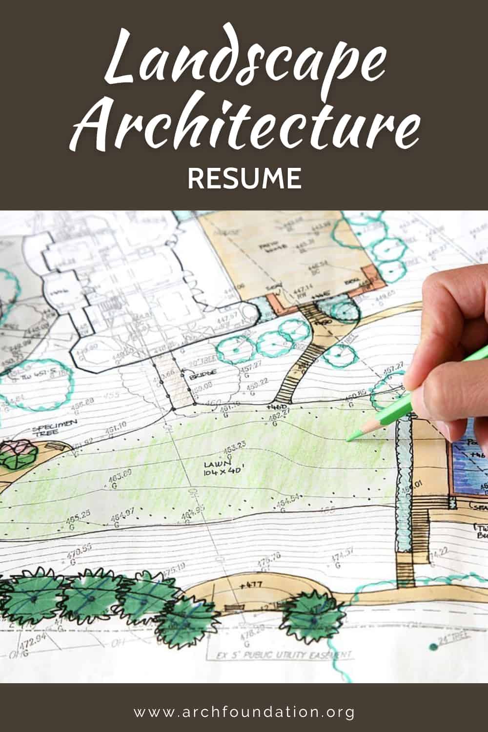 Landscape Architecture Resume - Architectural Foundation