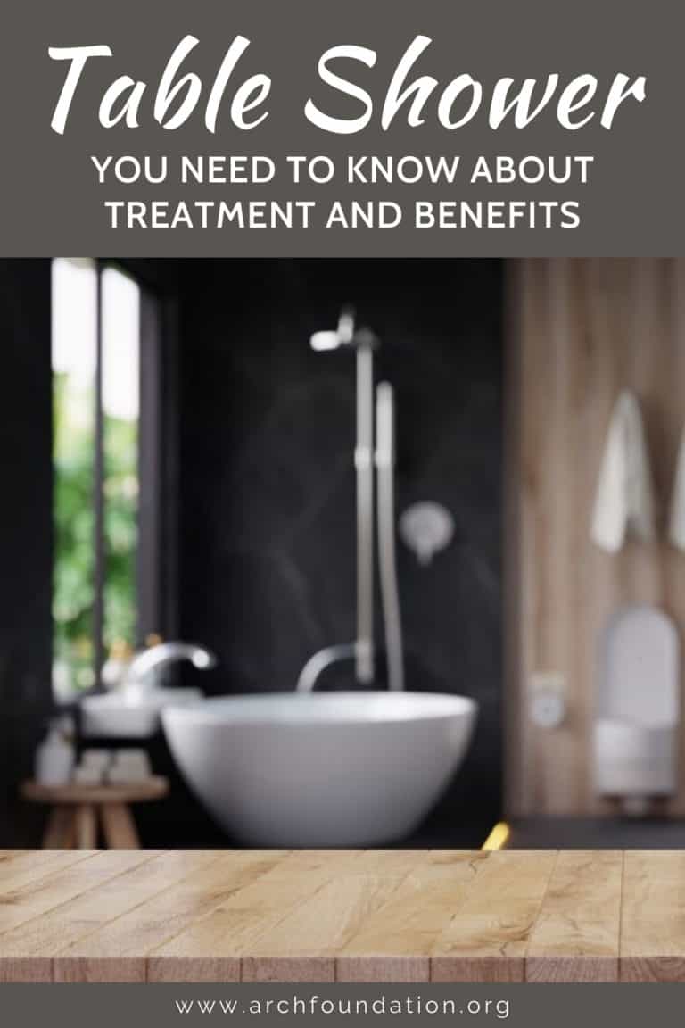 Table Shower: You Need to Know about Treatment and Benefits