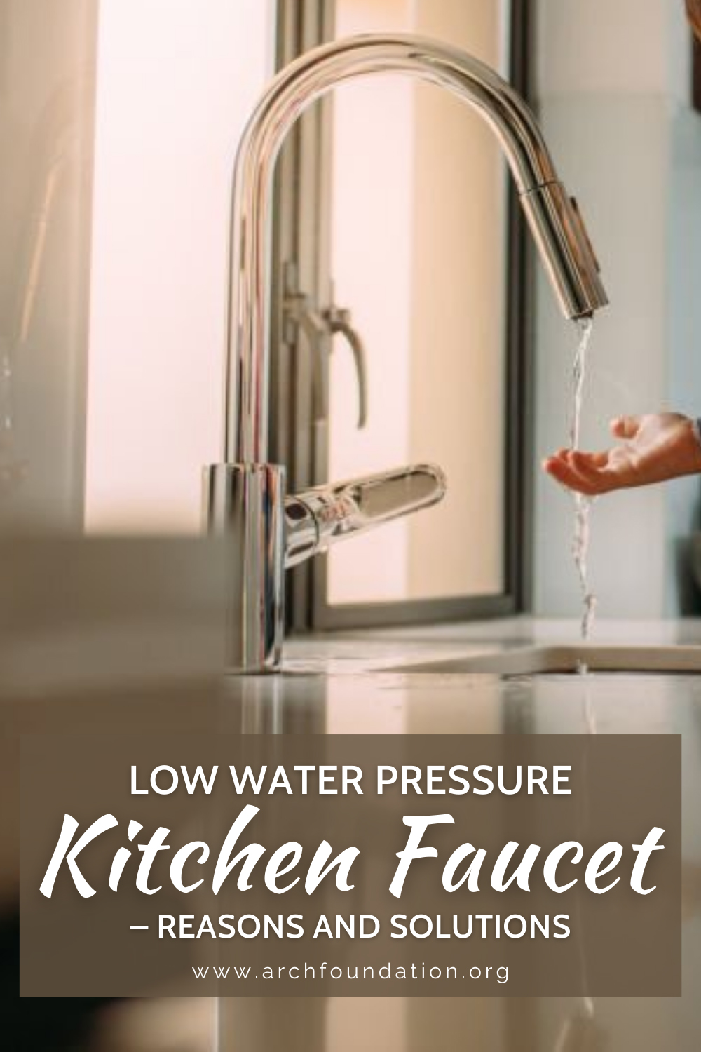 Low Water Pressure in Kitchen Faucet - Reasons and Solutions