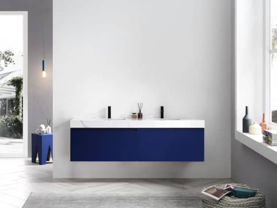 30+ Blue Vanity Bathroom Ideas That Drive The Blues Away 2024