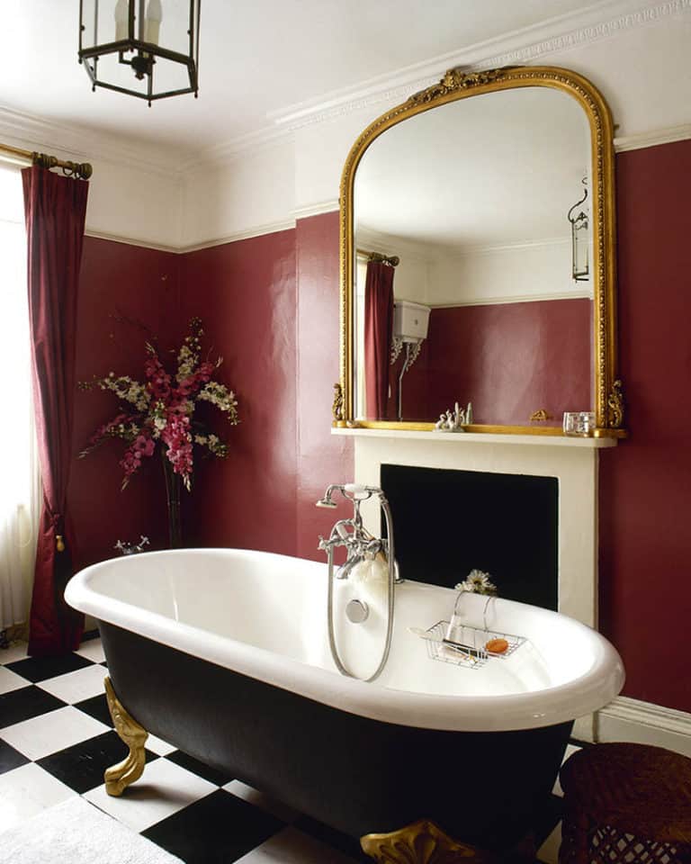 62 Red Bathroom Ideas - A Charming And Energetic Vibe 2024