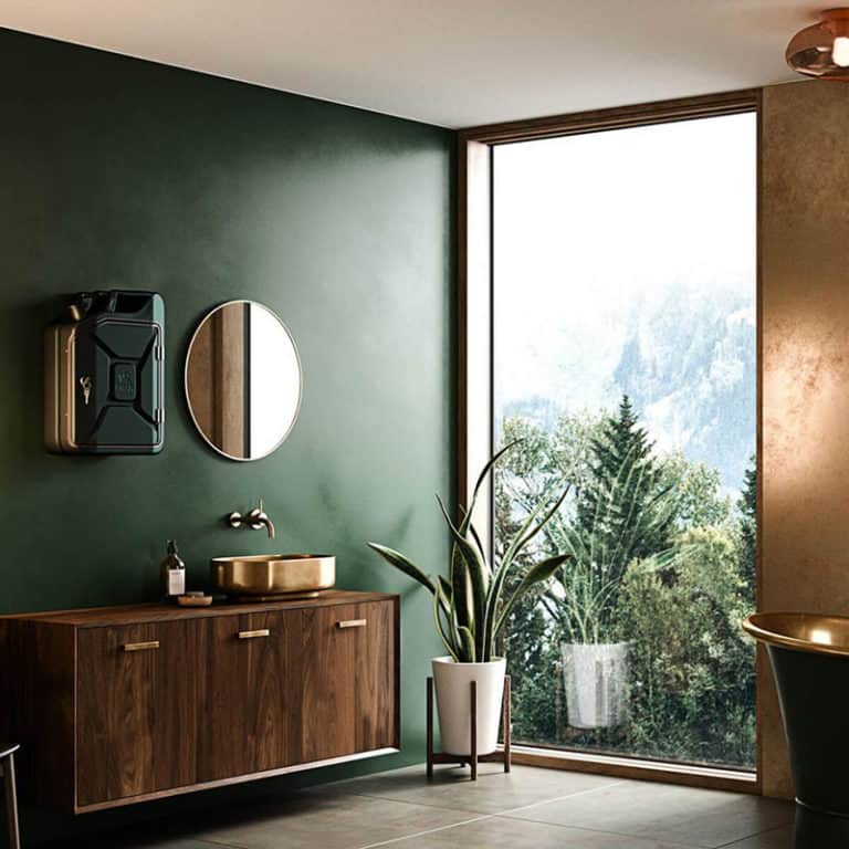 51 Brown Bathroom Ideas - Comforting Color 2024