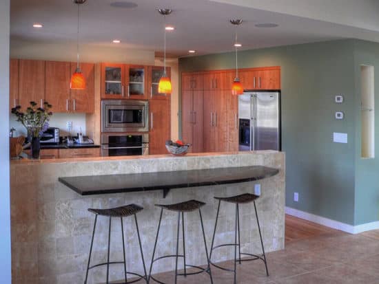 25 Brilliant Half Wall Ideas Between Kitchen And Living Room 2024