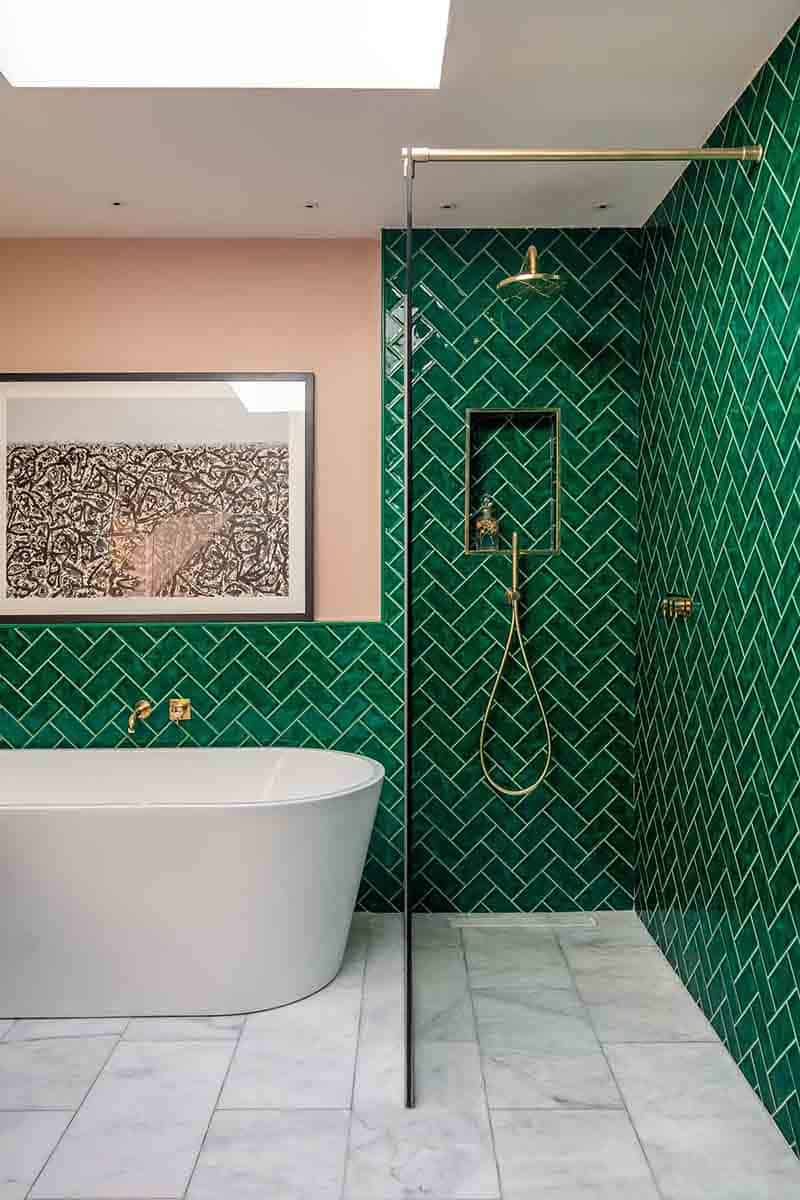 40+ Green Bathroom Ideas - The Call Of Nature 2024