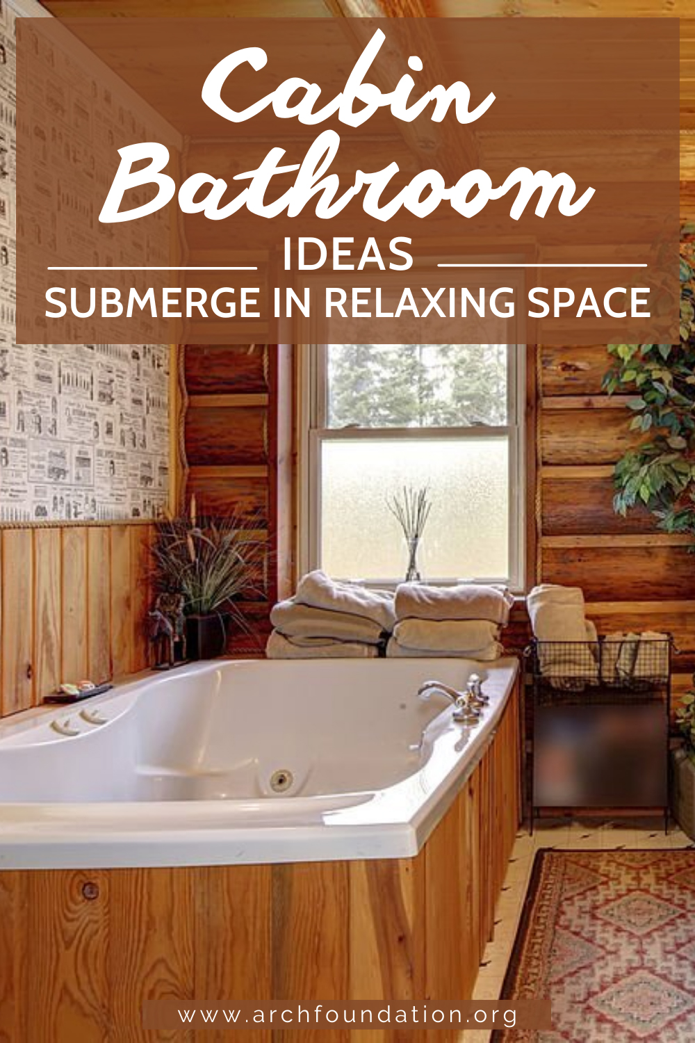 22+ Cabin Bathroom Ideas - Submerge In Relaxing Space 2024