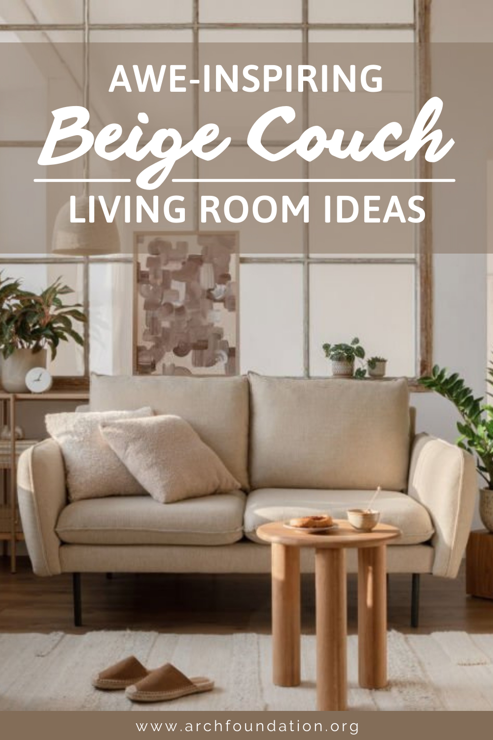 35+ Awe-Inspiring Beige Couch Living Room Ideas
