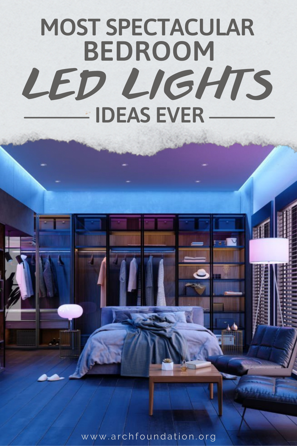 35 Most Spectacular Bedroom LED Lights Ideas Ever 2024
