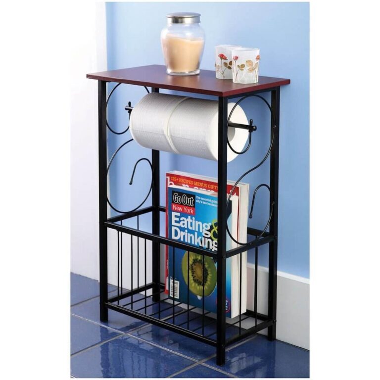 23 Stylish and Functional Bathroom Magazine Racks to Adore