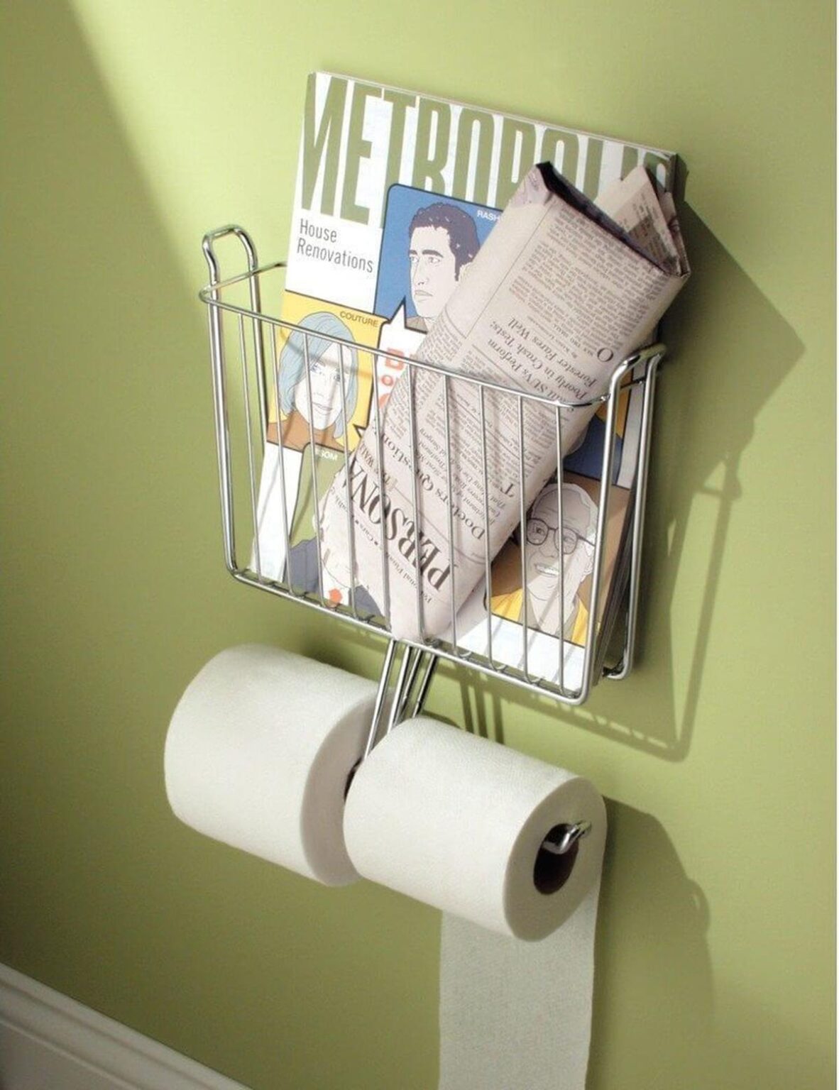 23 Stylish and Functional Bathroom Magazine Racks to Adore