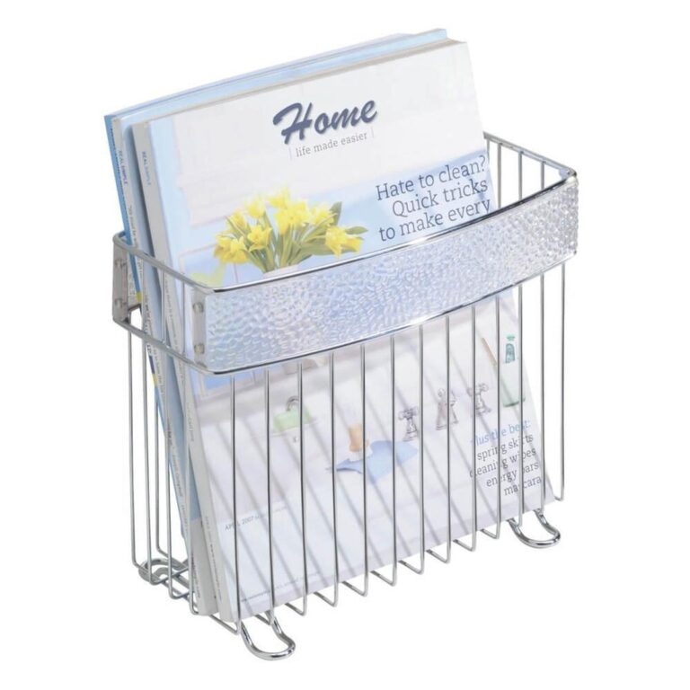 23 Stylish and Functional Bathroom Magazine Racks to Adore