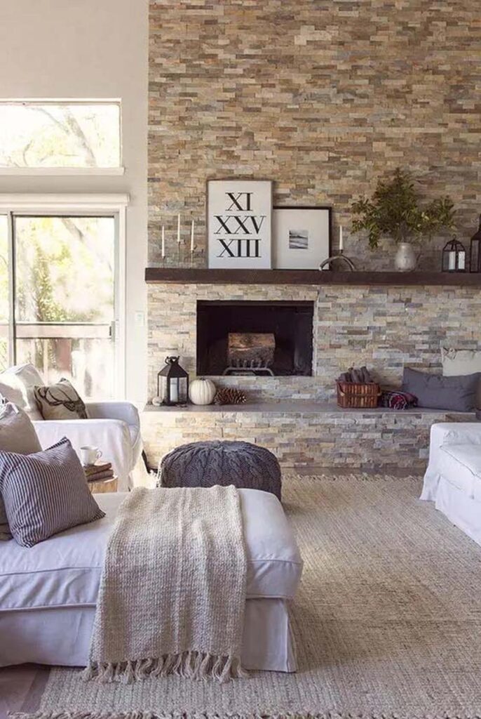 39 Best Stone Accent Wall Ideas for Stylish Interiors