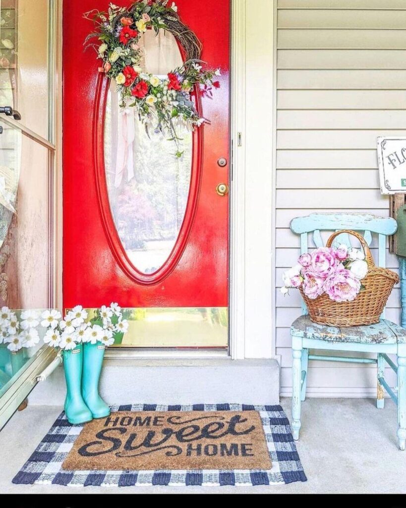 18 Colorful Spring Porch Decor Ideas for a Bright and Inviting Entrance