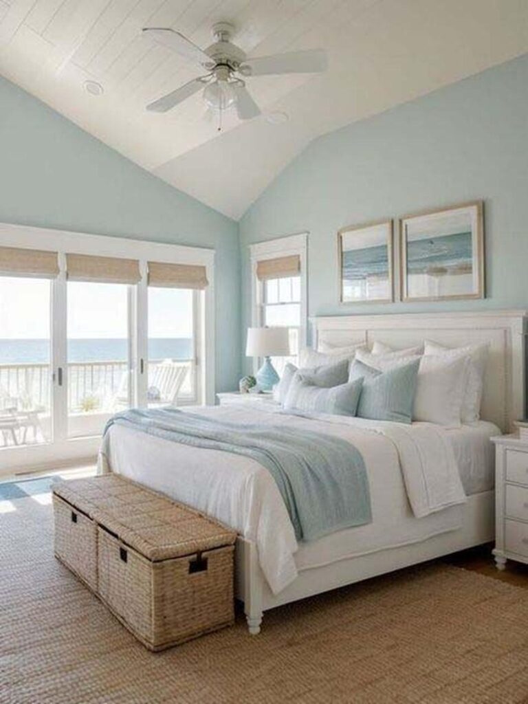 34 Beautiful Beach Bedroom Ideas for a Master Retreat