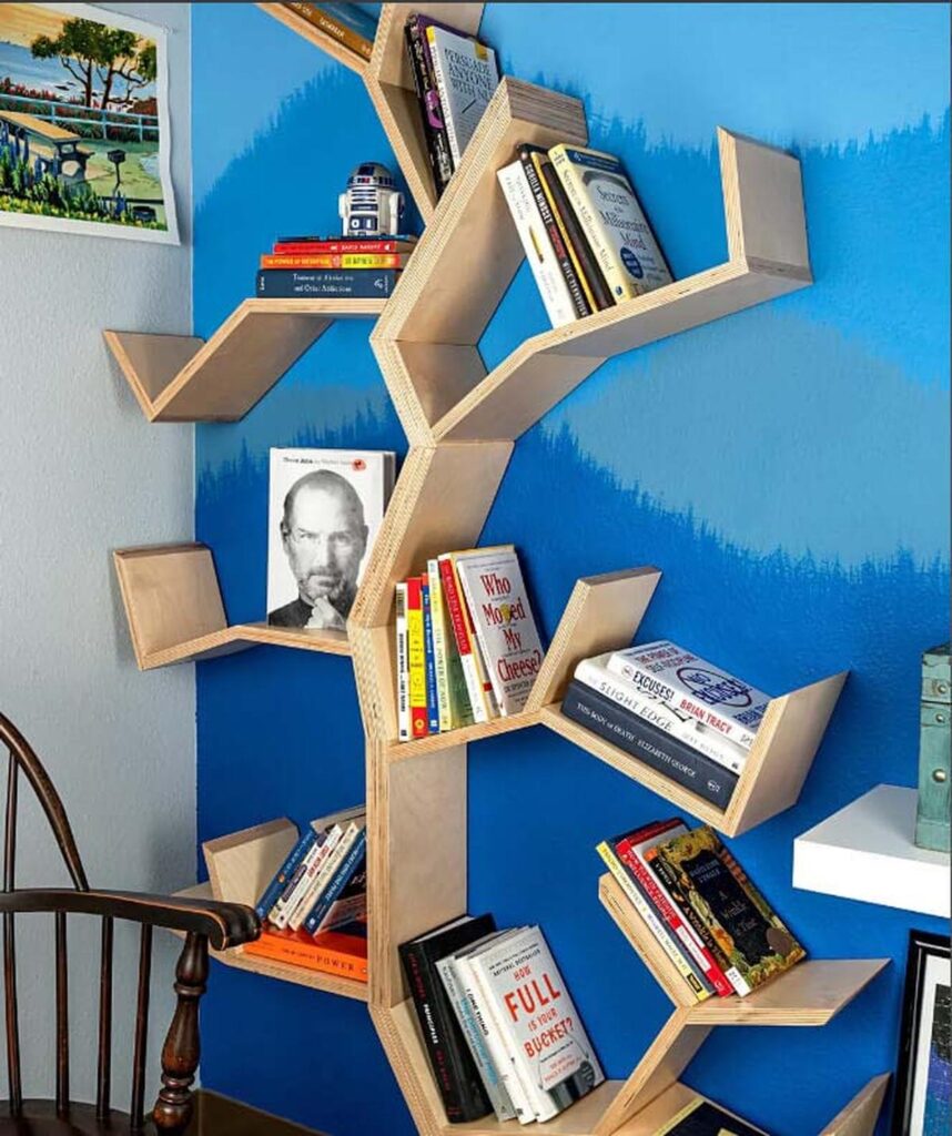 49 DIY Bookshelf Designs for Book Lovers