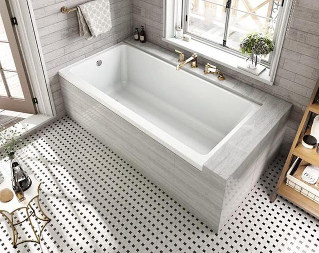 24 Fabulous Drop-In Bathtub Ideas for a Spa-Like Feel