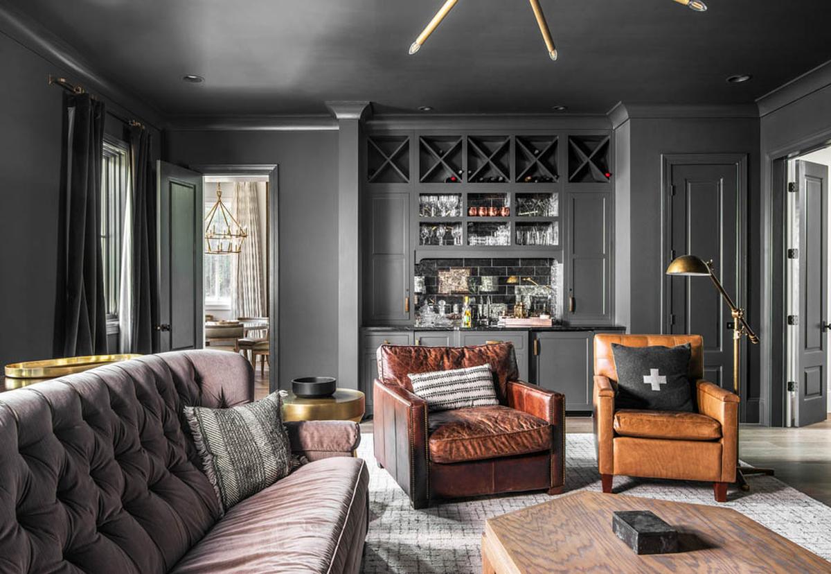 7 Elegant Dark Paint Shades Designers Love for a Bold Interior