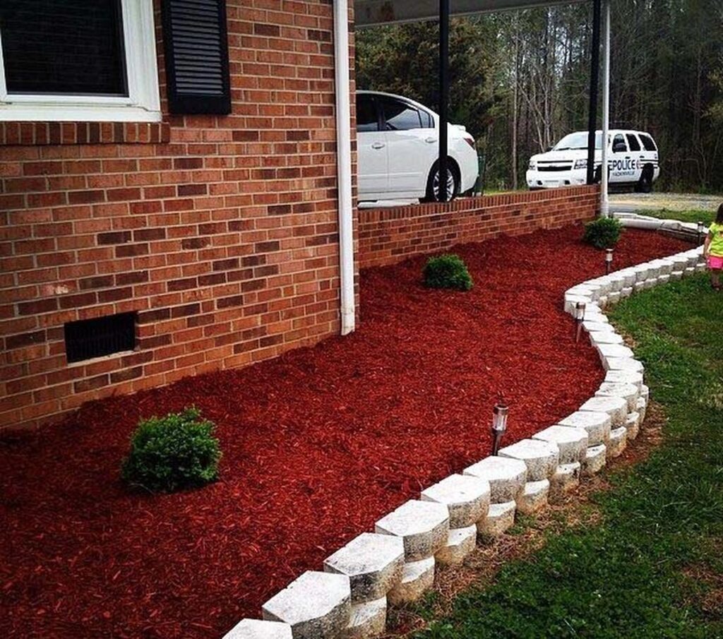 24 Creative Red Mulch Ideas to Elevate Your Garden’s Color and Texture