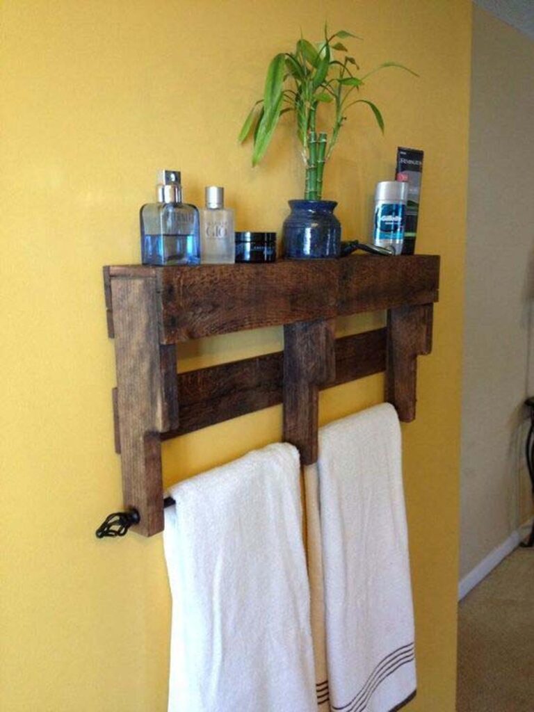 37 Amazing Towel Rack Ideas for a Neat Bathroom