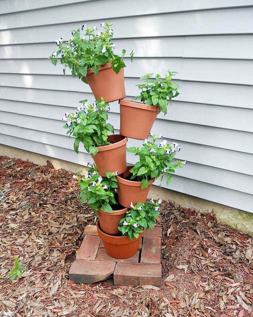 21 Best DIY Flower Towers for a Stunning Garden Look
