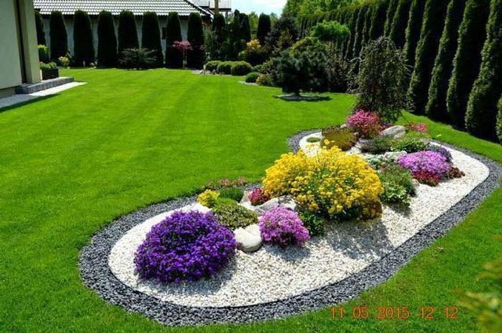 33 Inspiring Garden Islands for a Beautiful Yard Design