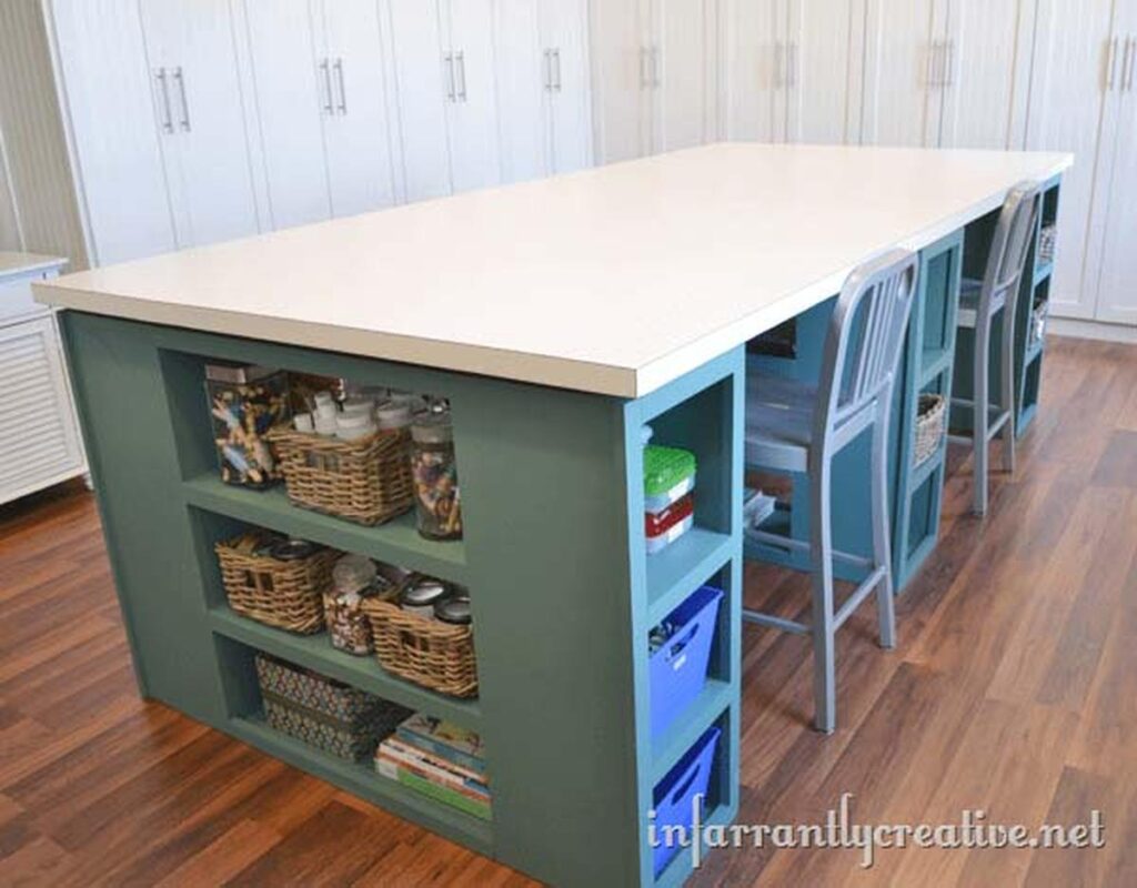 25 Must-Try DIY Craft Tables and Desks for Makers