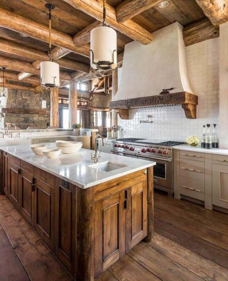 31 Beautiful Rustic Kitchen Cabinet Designs for a Cozy, Stylish Kitchen