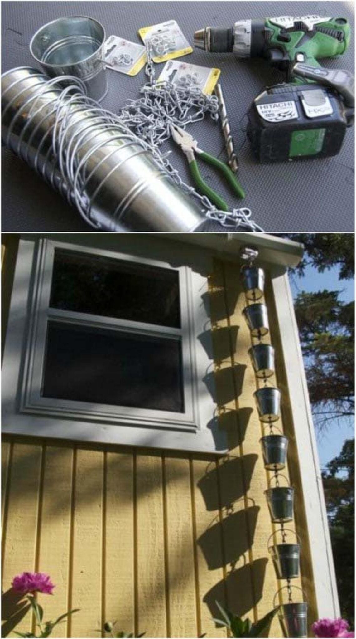 29 Simple DIY Rain Chain Ideas to Transform Your Outdoor Space