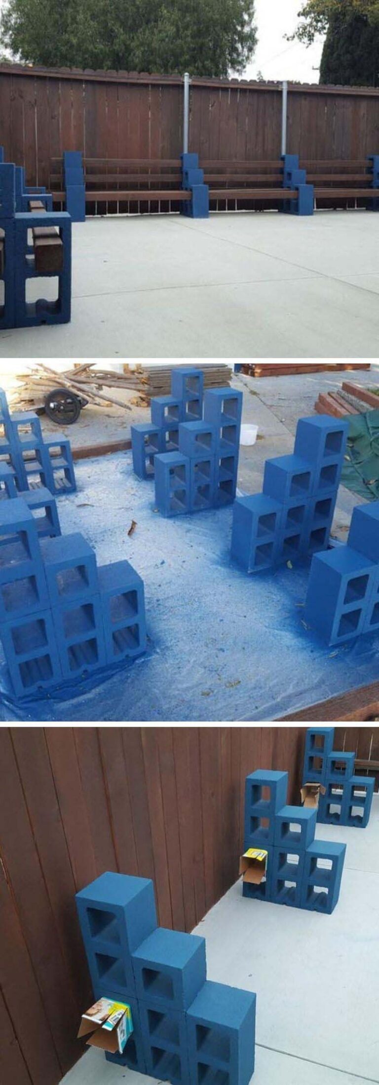 28 Best Cinder Block Bench Ideas for Garden Seating