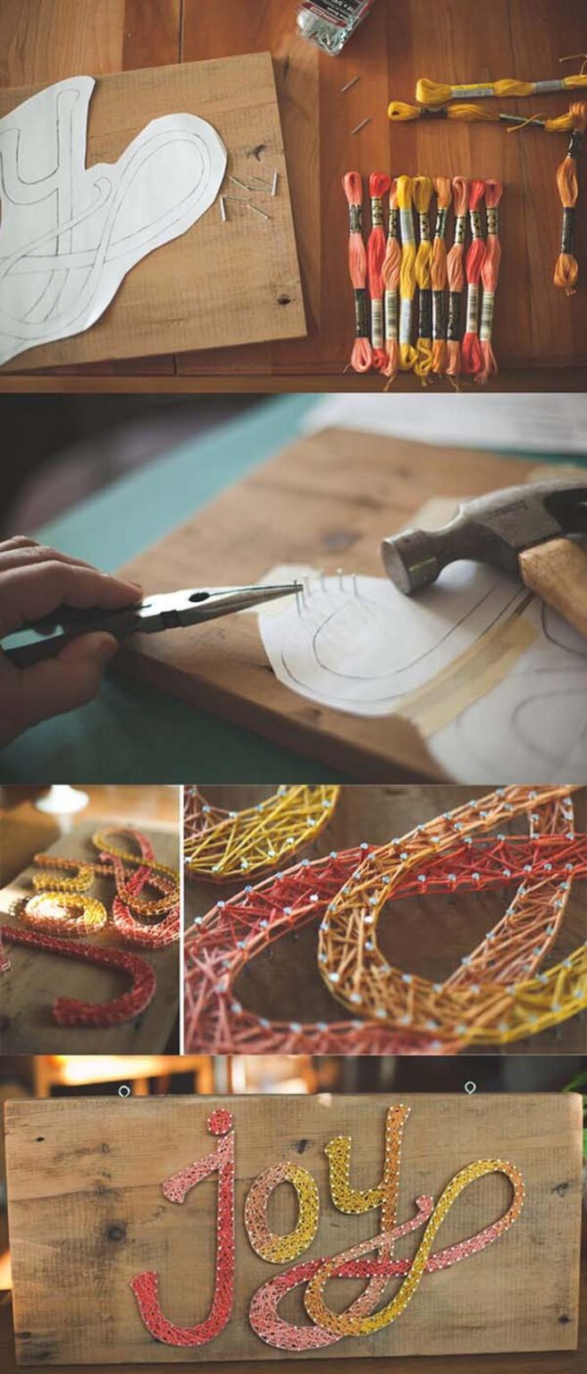 28 Amazing String Art Ideas You’ll Love to DIY