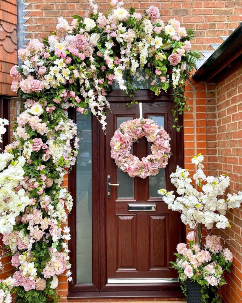 15 Festive Spring Door Decorations for a Stylish Entrance
