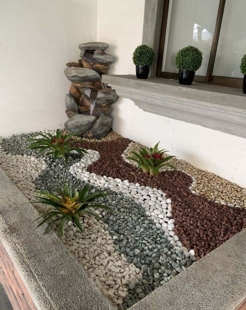 28 Beautiful Pebble Landscape Ideas for a Perfect Yard