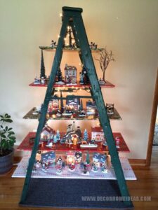 28 Innovative Christmas Ladder Tree Designs to Try