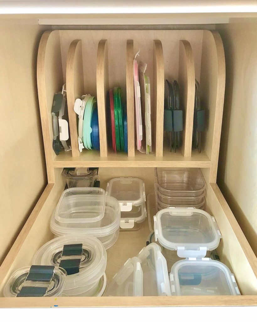 18 Clever Ways to Organize Your Tupperware and Maximize Space