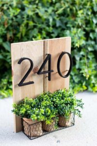64 Best House Number Ideas for a Unique Entrance