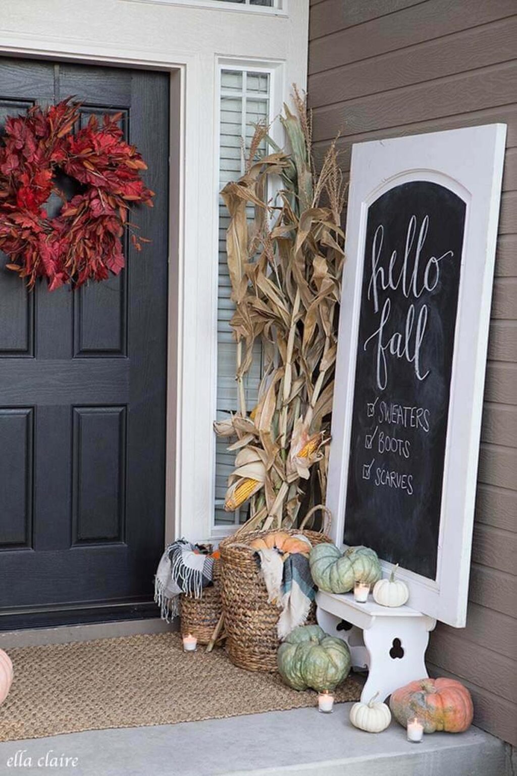 28 Creative DIY Front Porch Sign Ideas for Every Season