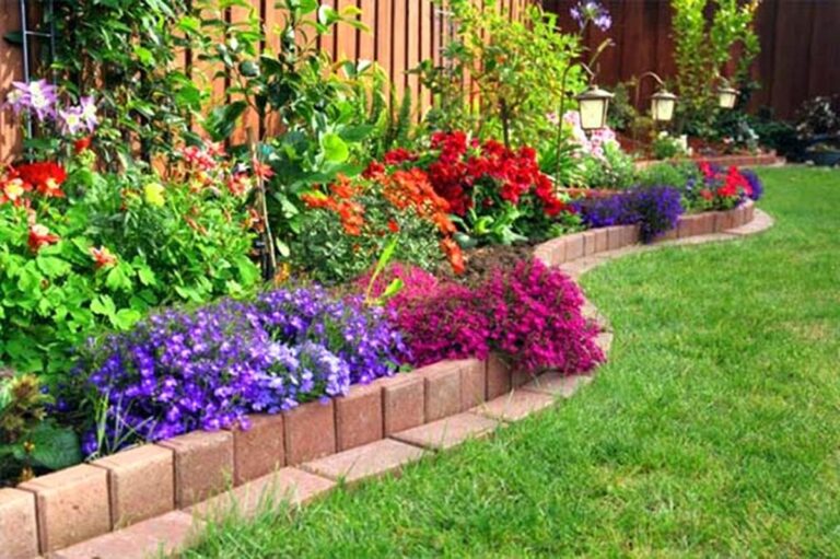 14 Best Brick Flower Bed Ideas to Try Instantly