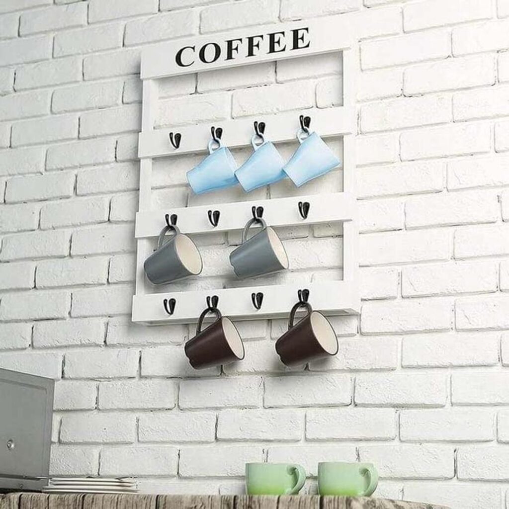 49 Coffee Mug Storage Ideas to Keep Your Kitchen Tidy