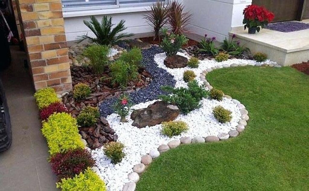 26 Gorgeous Small Corner Rock Garden Ideas for a Serene, Natural Look
