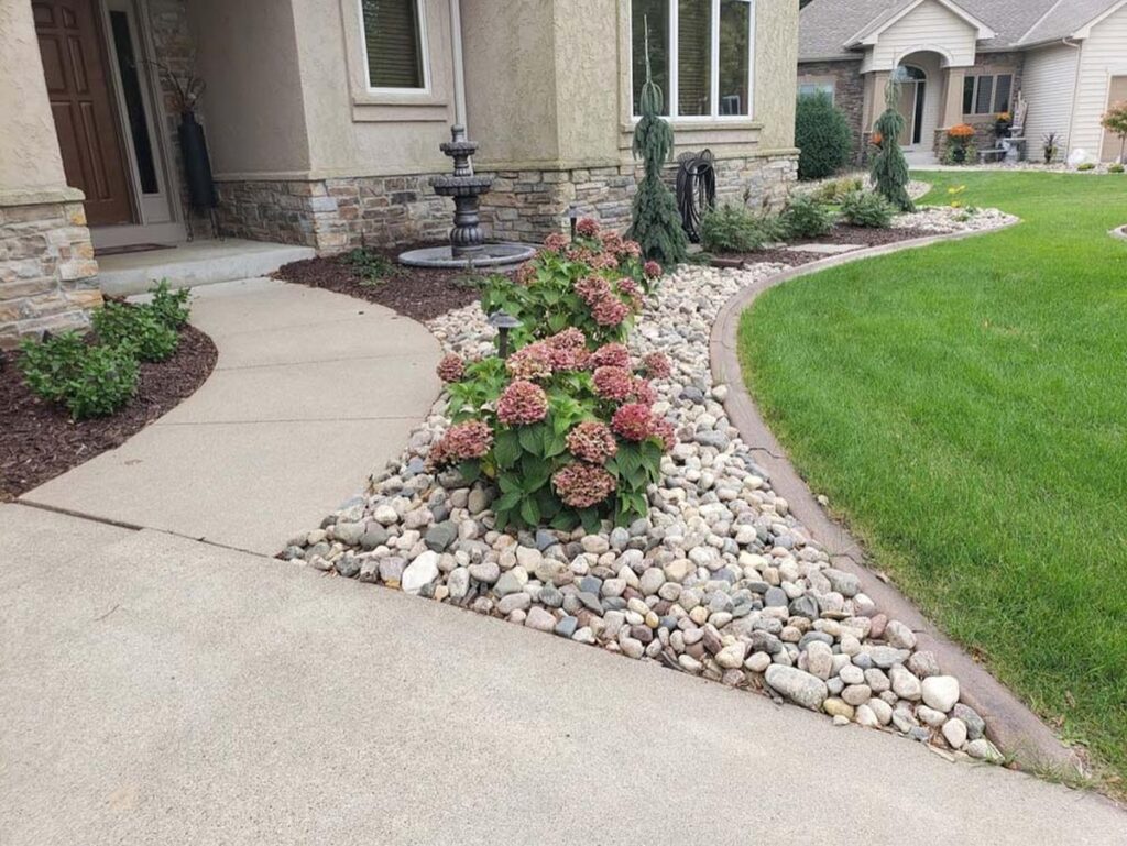27 Best River Rock Ideas for Your Front Yard Landscape