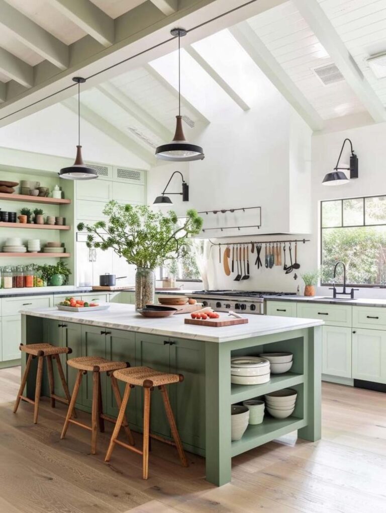 27 Inspiring Sage Green Kitchen Ideas for a Fresh Design