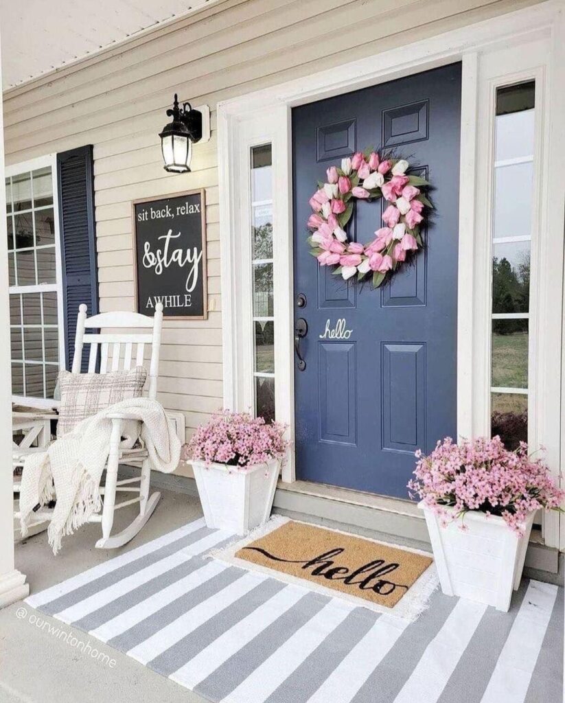 20 Beautiful Flower Pots for Your Front Porch