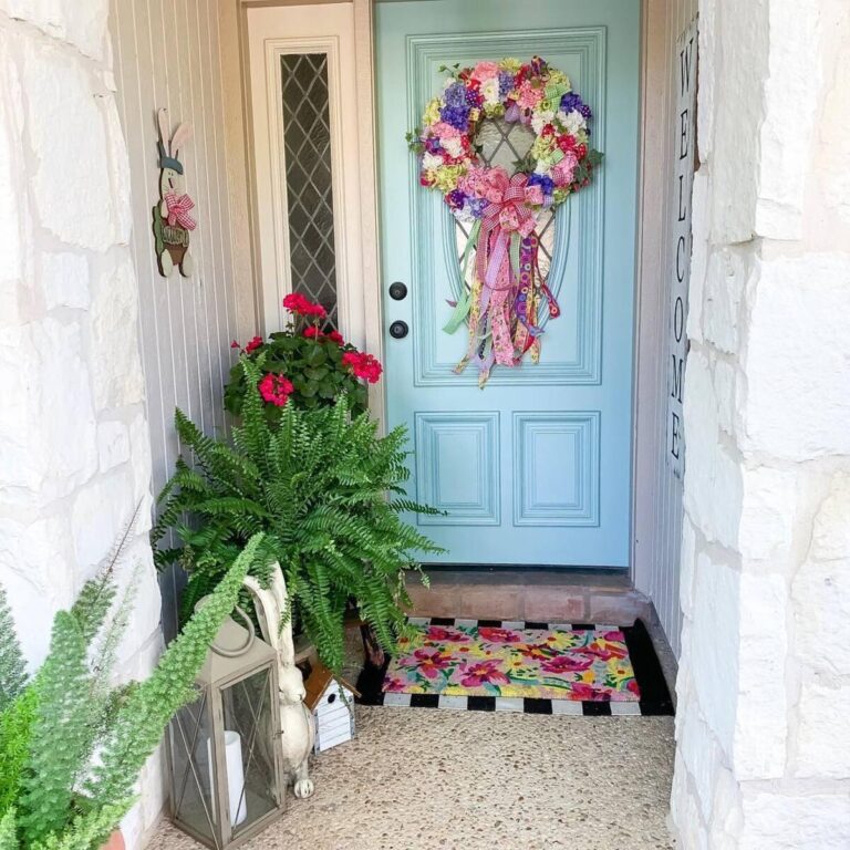 15 Festive Spring Door Decorations for a Stylish Entrance