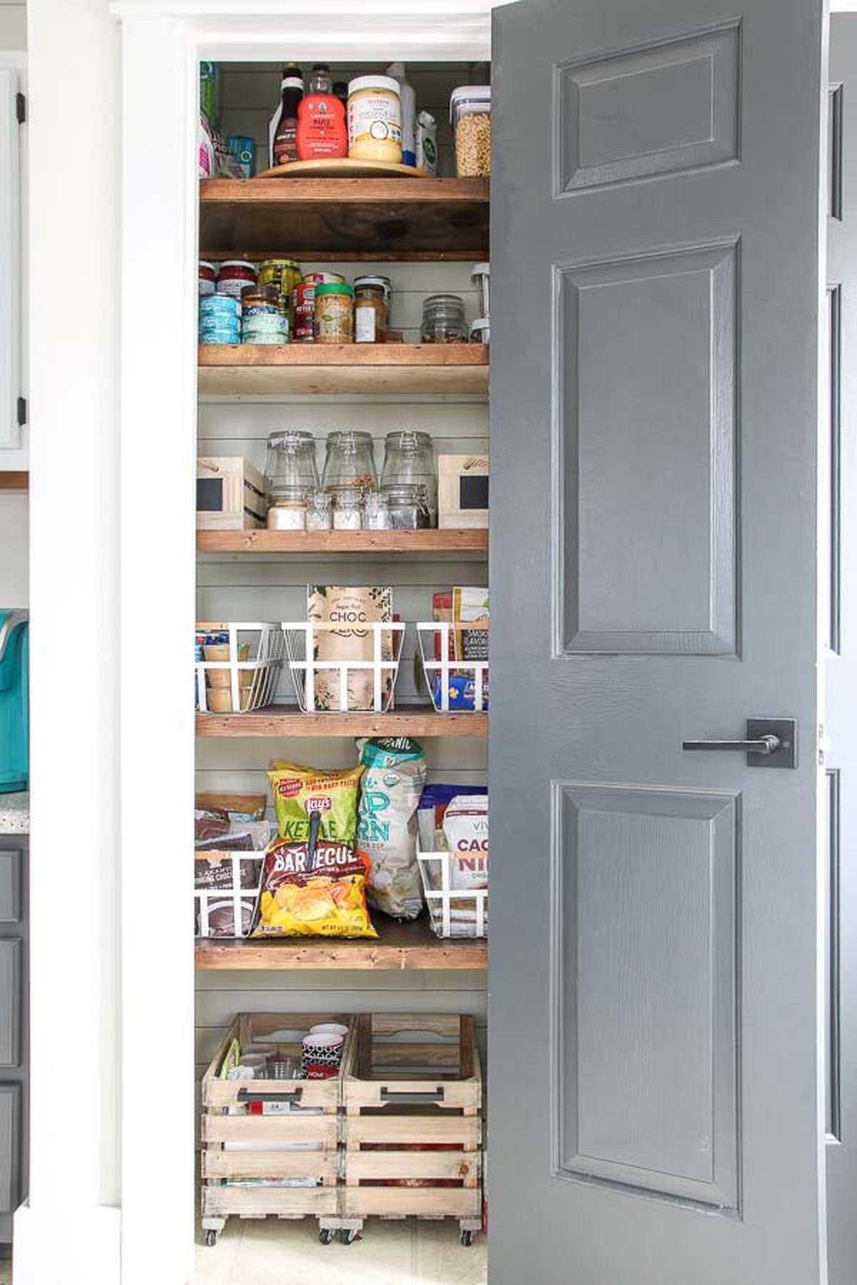 24 Pantry Shelving Ideas for Neat and Tidy Kitchens