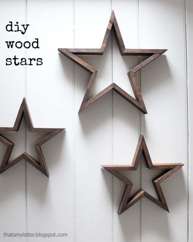 50 Beautiful DIY Wood Craft Ideas for Your Home