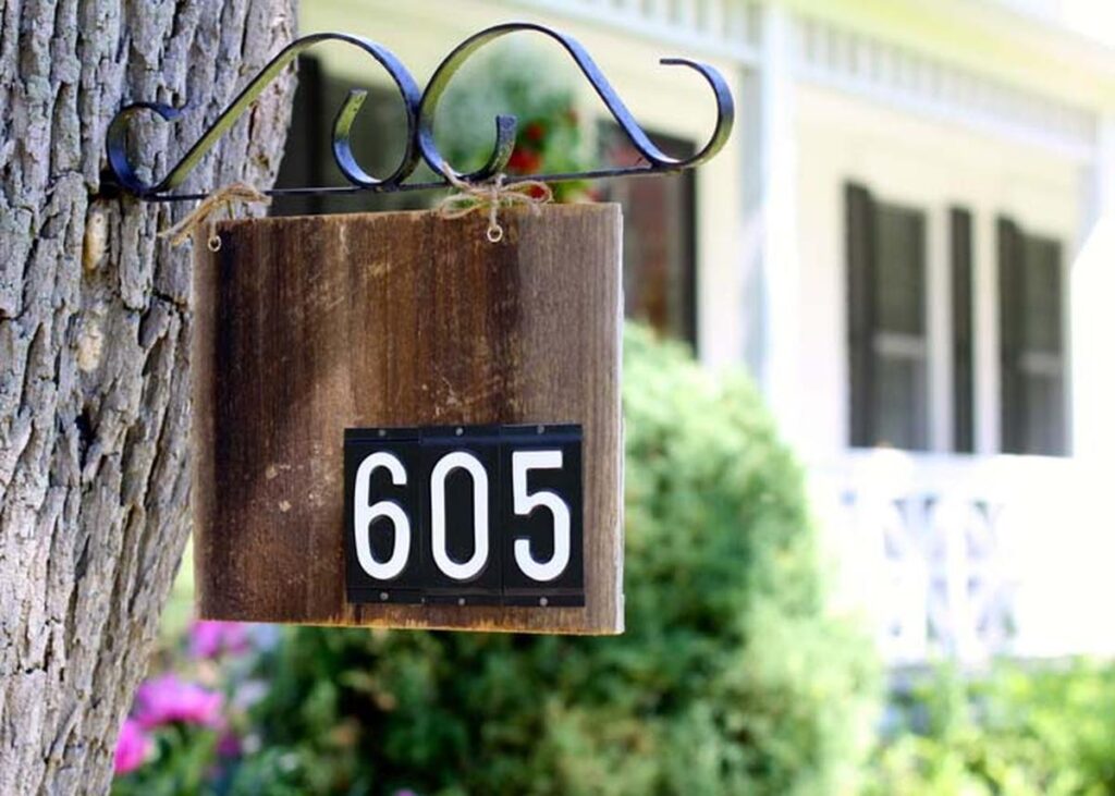 64 Best House Number Ideas for a Unique Entrance