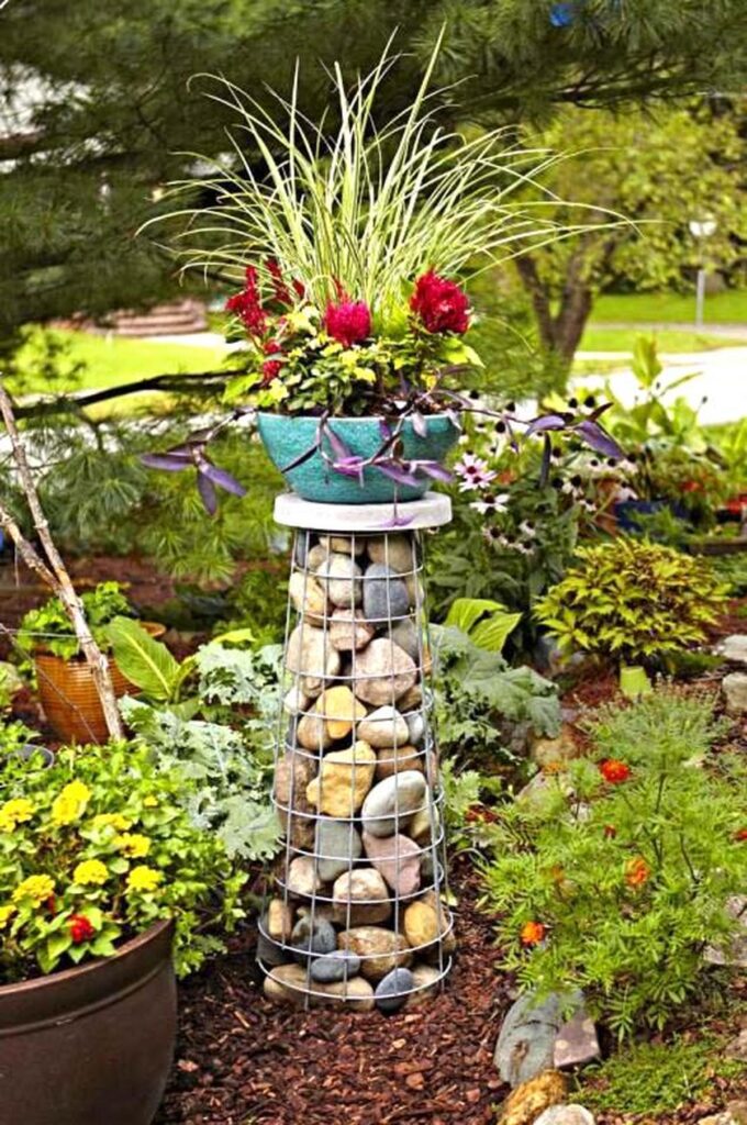29 Best Gabion Planter Ideas for Your Garden