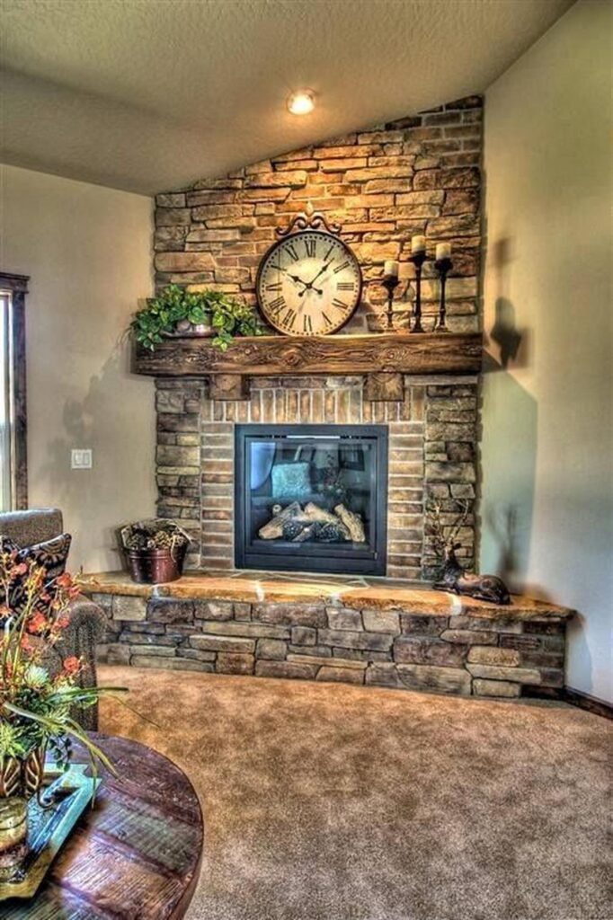 32 Creative Corner Fireplace Designs to Transform Any Room