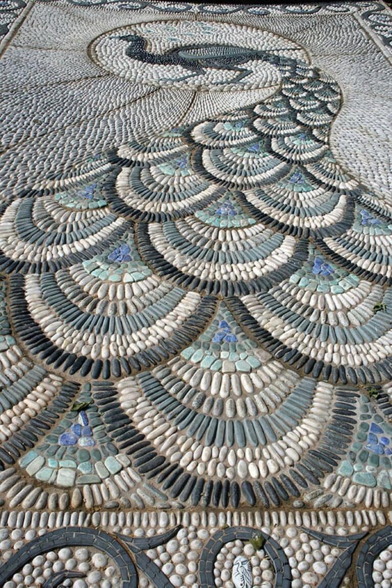 13 Creative Stone Paths and Craft Garden Arts
