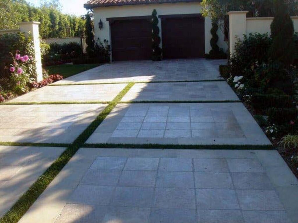 25 Concrete Driveway Designs for a Modern Home