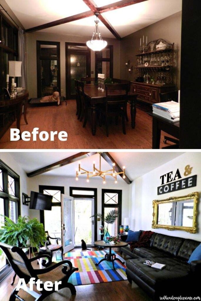 36 Before-and-After Living Room Makeovers for Inspiration
